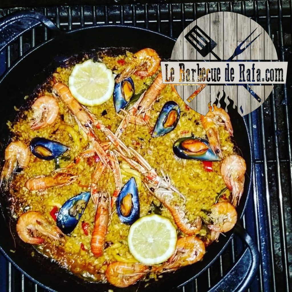 Paella au Barbecue - LE BARBECUE DE RAFA