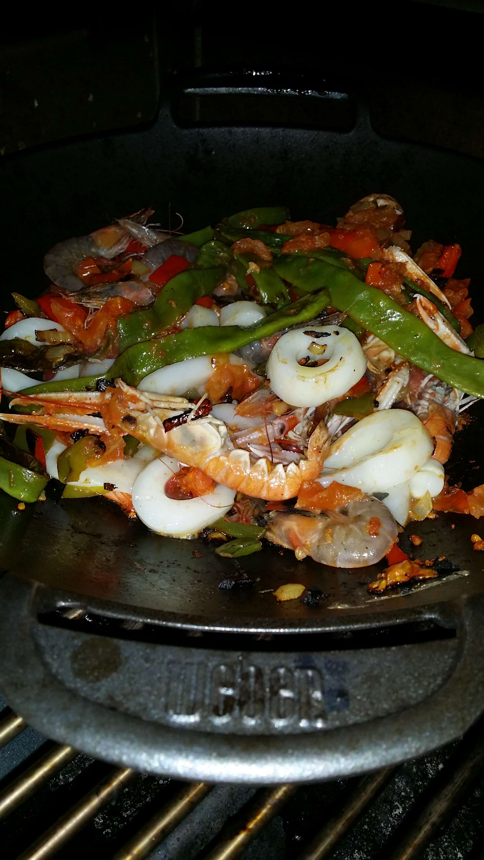 Paella au Barbecue - LE BARBECUE DE RAFA